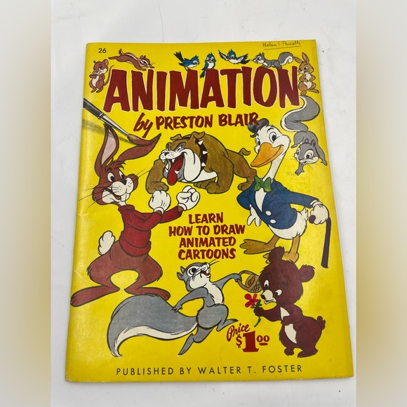 Other | Walter Foster How To Draw Animated Cartoons Animation By ...